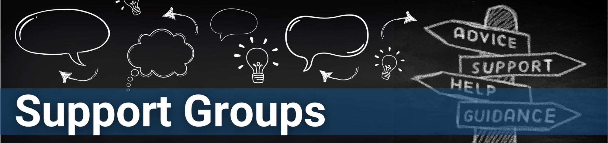 Support Groups available at SCCCMH